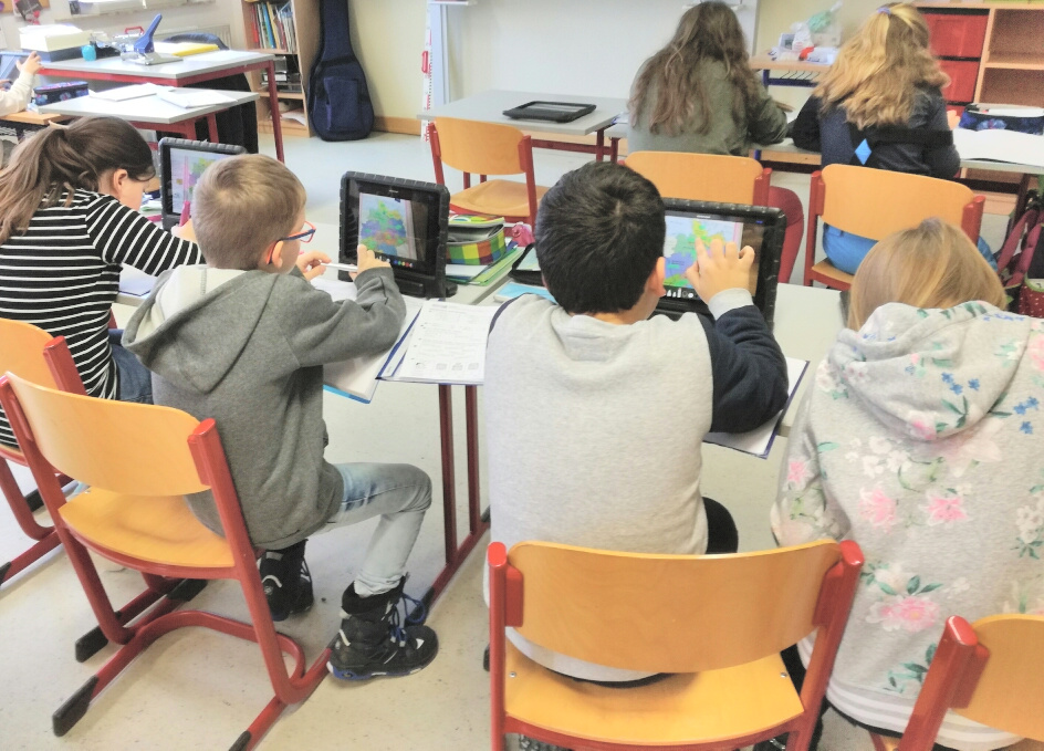 Tablet -Einsatz im Unterricht